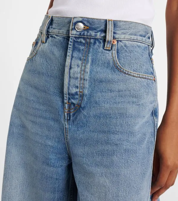 Gucci Low-rise Barrel-leg Jeans