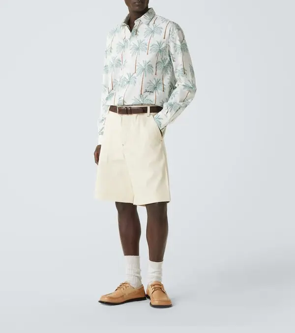 Jacquemus Simon Printed Cotton Shirt