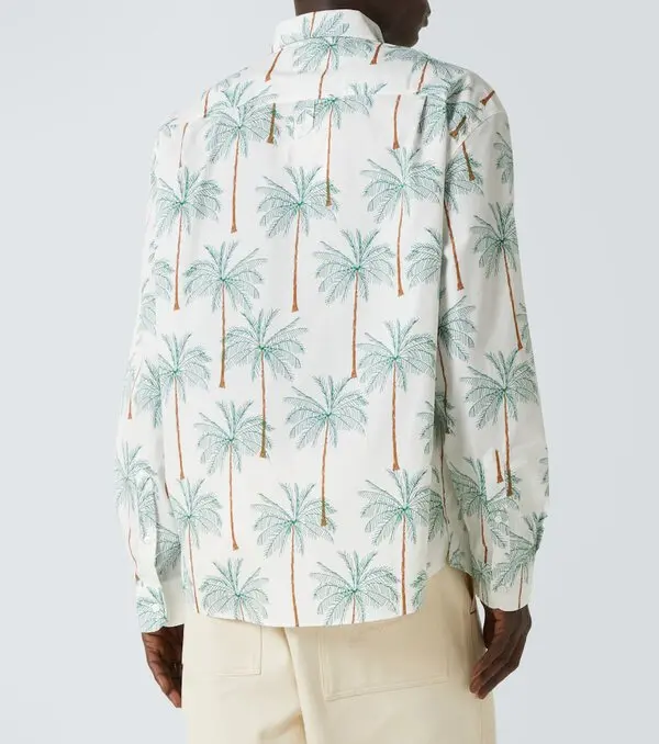 Jacquemus Simon Printed Cotton Shirt