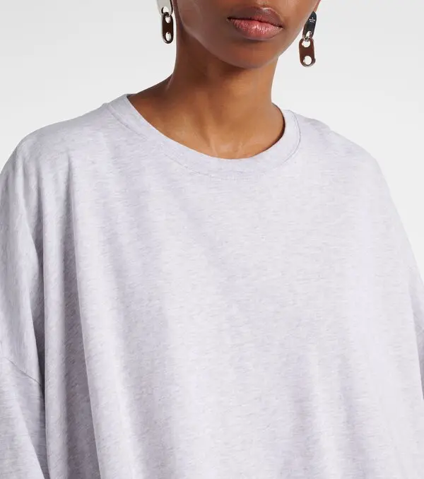 Acne Studios Cotton Jersey Top - Grey
