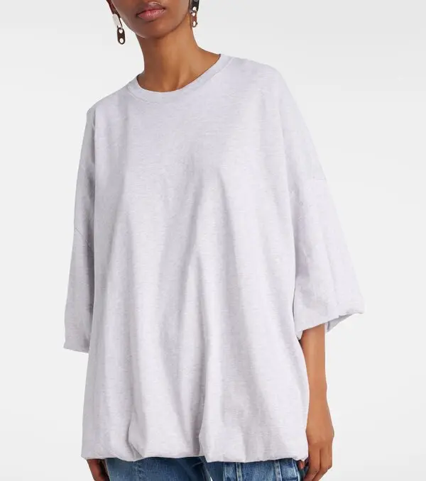 Acne Studios Cotton Jersey Top - Grey