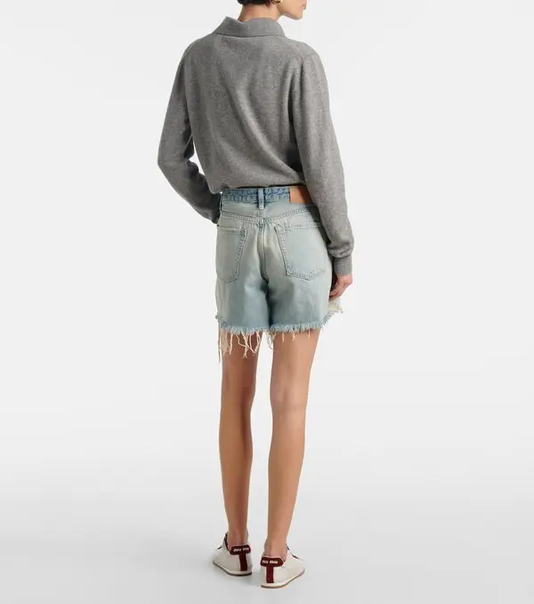 7 For All Mankind Monroe Denim Shorts