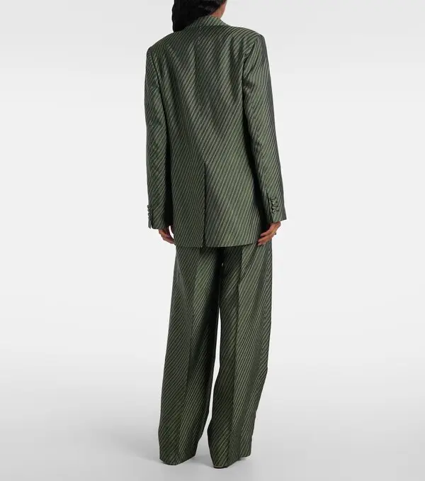 Dries Van Noten Striped Blazer