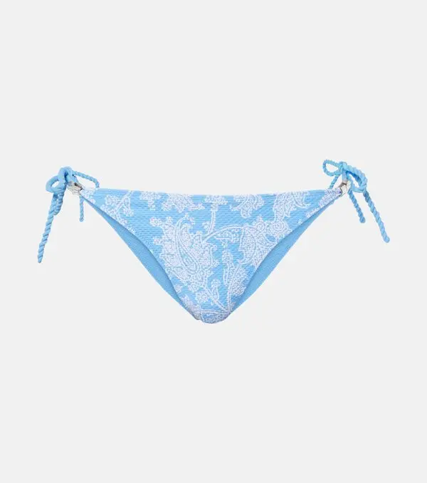 Heidi Klein Reversible Bikini Bottoms - Blue