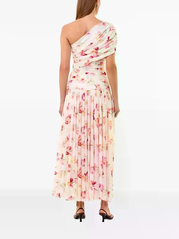 NICHOLAS Gaia One-shoulder Midi Dress - White