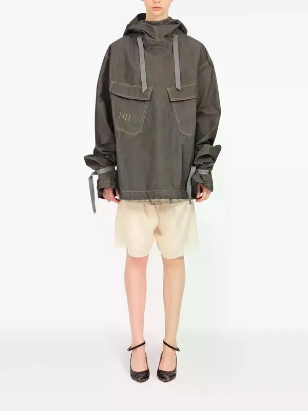 MAISON MARGIELA Hooded Denim Jacket