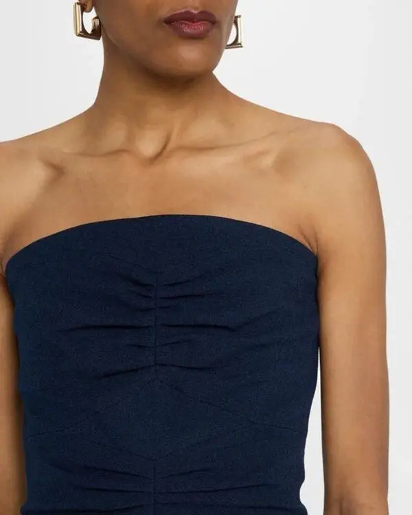 E.STOTT Wallis Strapless Gown - Navy