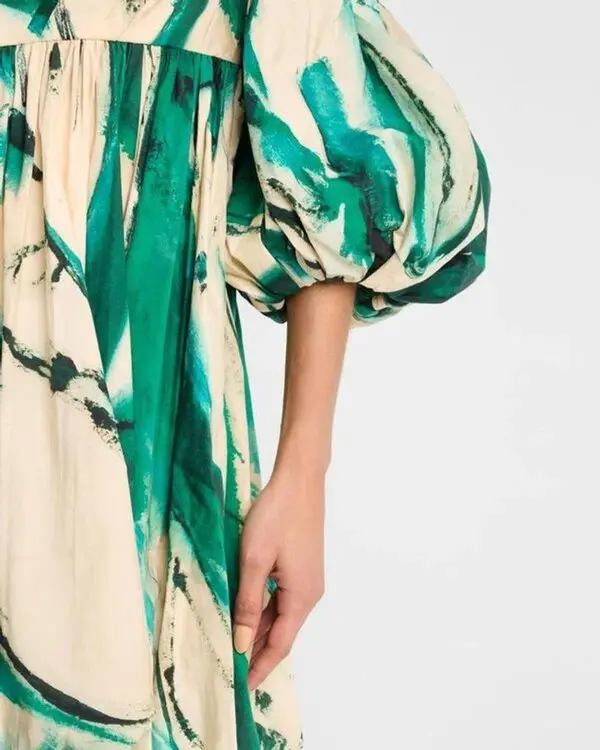 Ulla Johnson X Lee Krasner Hartigan Portrait Mini Dress