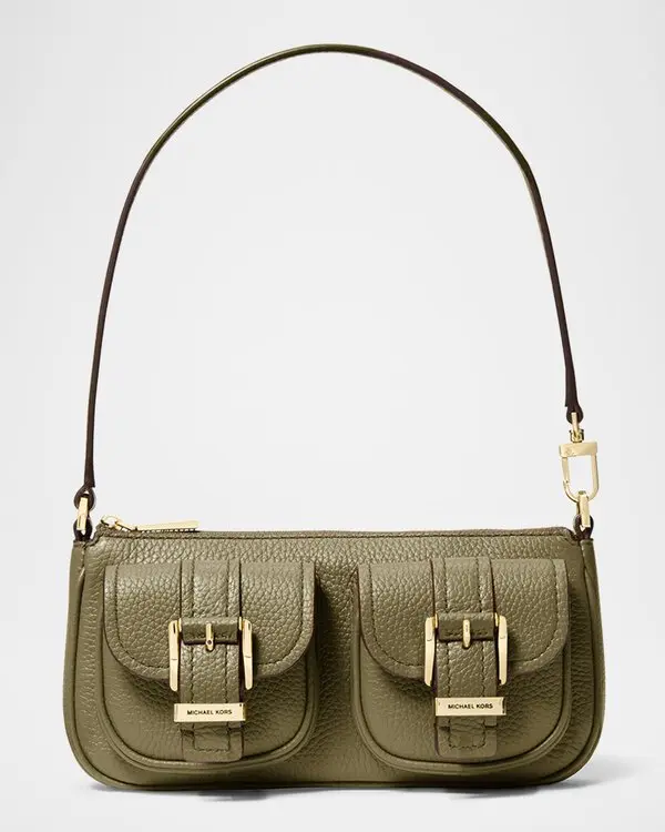 Michael Kors Zoe Pochette Safari Gre Editorialist