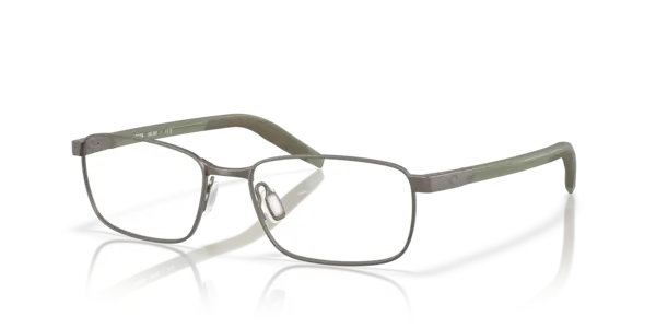 COSTA Rectangle Eyeglasses - Matte Light Gold Gunmetal