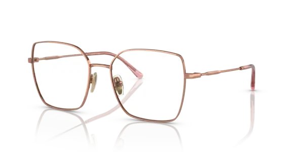 VOGUE EYEWEAR Full Rim Square Frame - Rose Gold