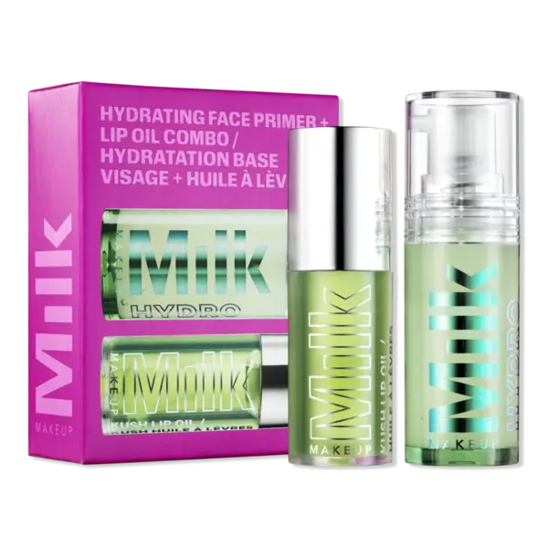 MILK MAKEUP Hydration Heroes Face Primer + Lip Oil Set - One-color