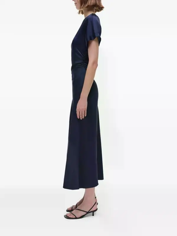 Simkhai Draped Midi Dress - Blue