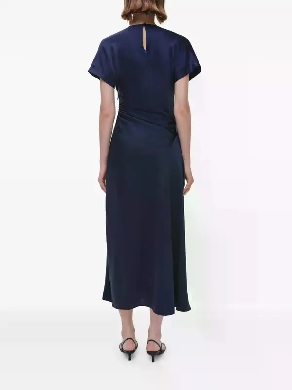 Simkhai Draped Midi Dress - Blue