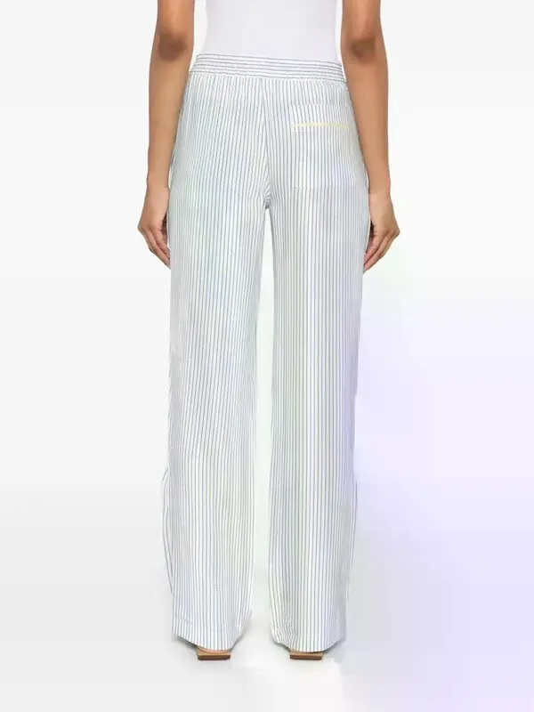 Victoria Beckham Striped Pajama-style Trousers