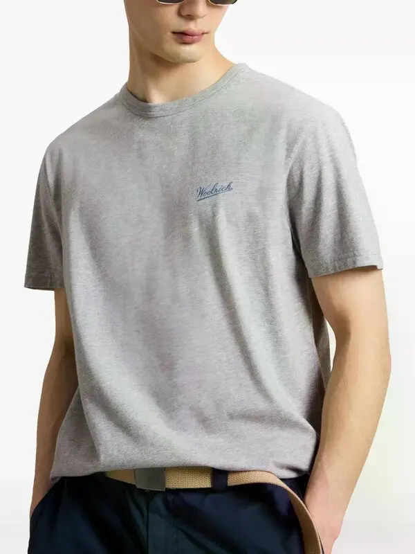 Woolrich Logo T-shirt - Grey