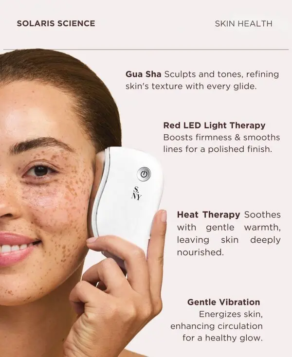 SOLARIS LABORATORIES NY It's Lit Led Gua Sha Facial Massager