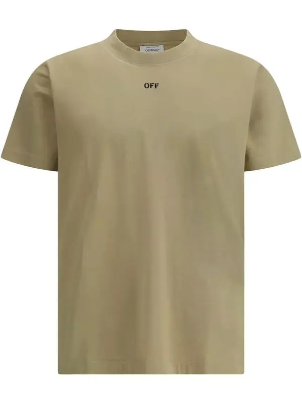 Off-White Croco Arrow T-shirt - Neutrals