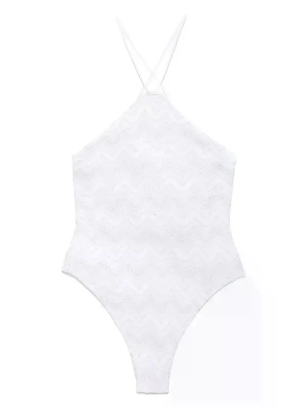 Missoni Zigzag Swimsuit - White