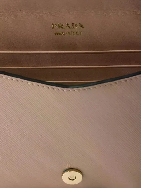 Prada Saffiano Leather Mini Bag - Pink