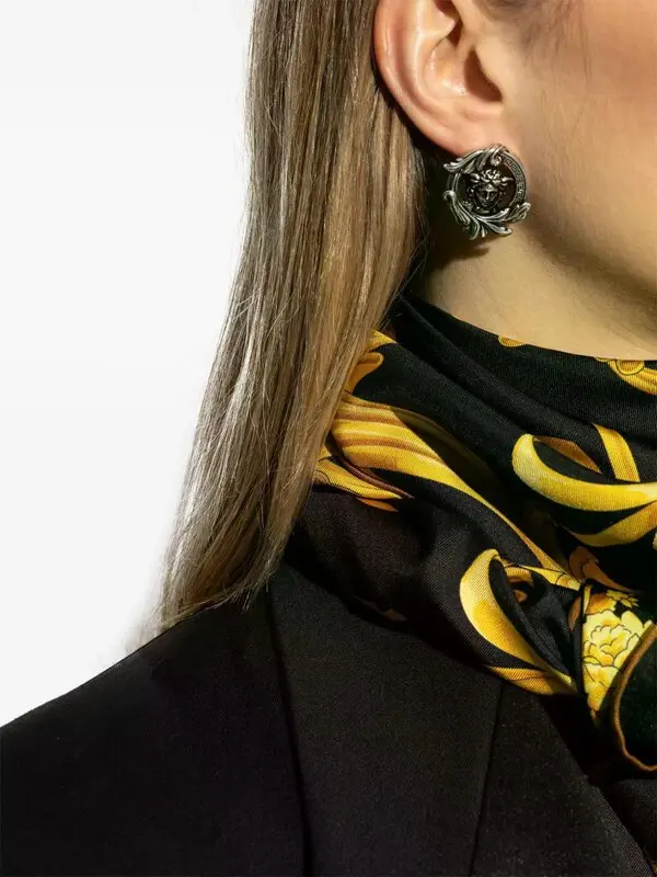 Versace Medusa Barocco Stud Earrings