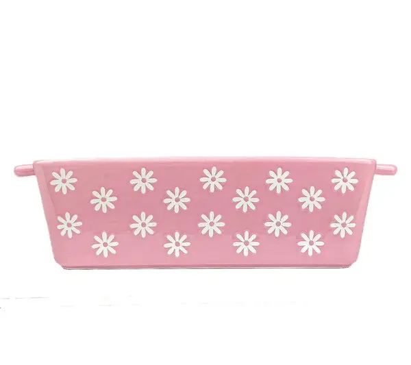 10 STRAWBERRY STREET Daisy Loaf Pan Baker - One-color