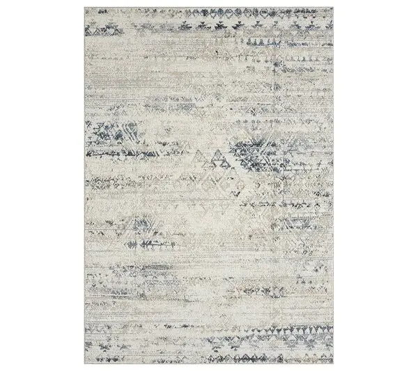 OX BAY TRADING CO. Ox Bay Geometric Performance Polyester Indoor Rug, 2' X 3
