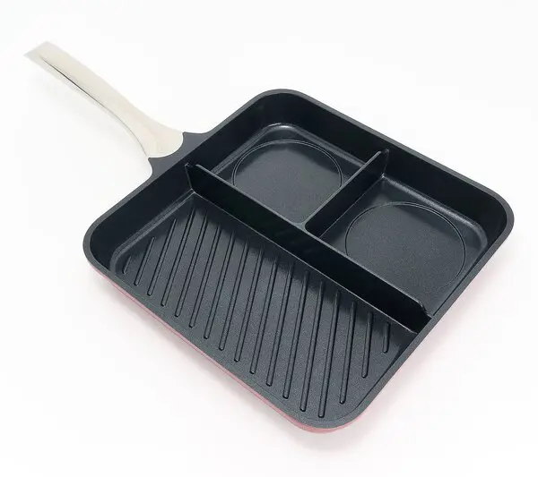 TECHNIQUE Cast Aluminum Compartment Cookware