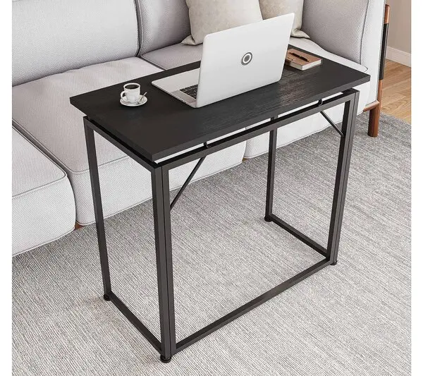 TECHNI MOBILI 31.5' No Assembly Folding Desk Fo R Small Spaces