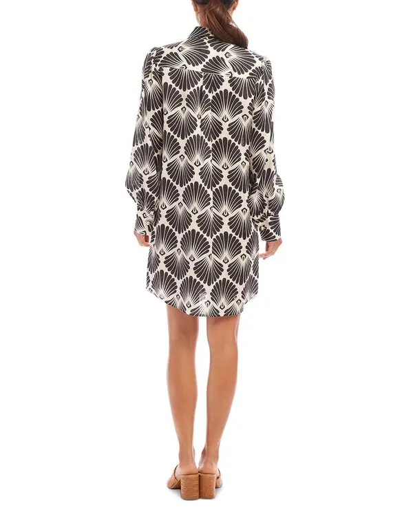 Karen Kane Linen Shirt Dress
