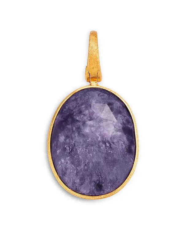 Marco Bicego 18k Yellow Gold Lunaria Color Charoite Pendant - Purple