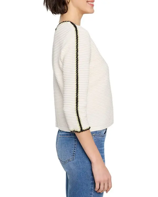 NIC+ZOE Ottoman Stitched Sweater