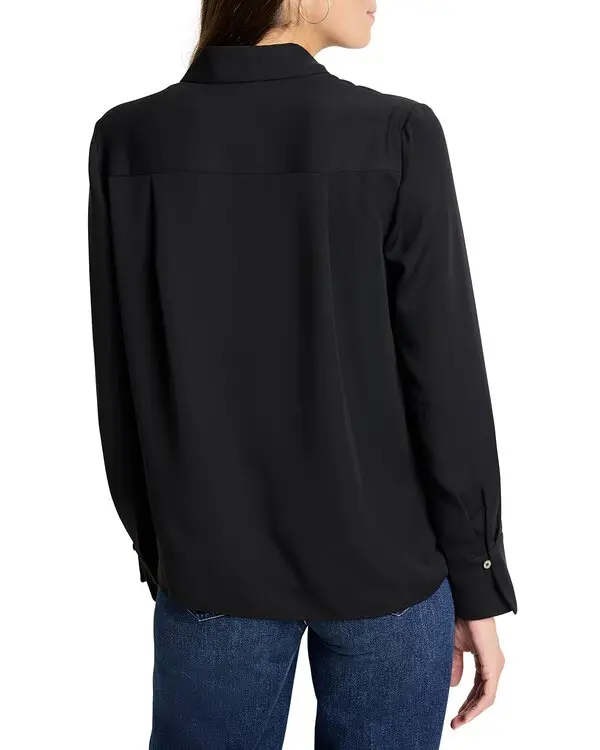 NIC+ZOE Easy Popover Shirt - Black Onyx