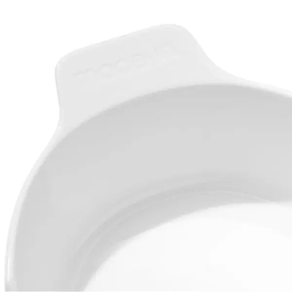 MADE IN Porcelain Oval Baking Dish - White