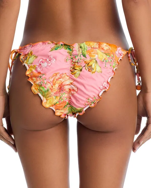 PQ SWIM Embroidered Bikini Bottom