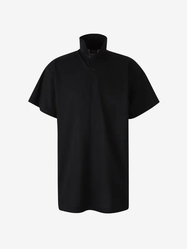 Balenciaga Bb Garderobe Polo - Black