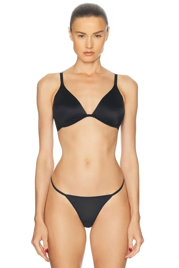 NEGATIVE UNDERWEAR Glace Baby Demi Bra - Black