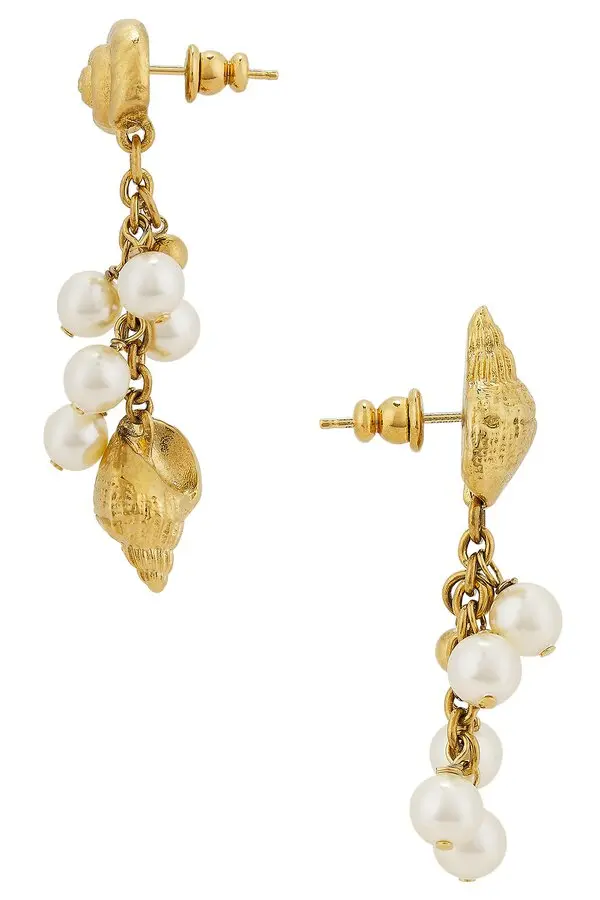 Chloé Shell Dangle Earrings