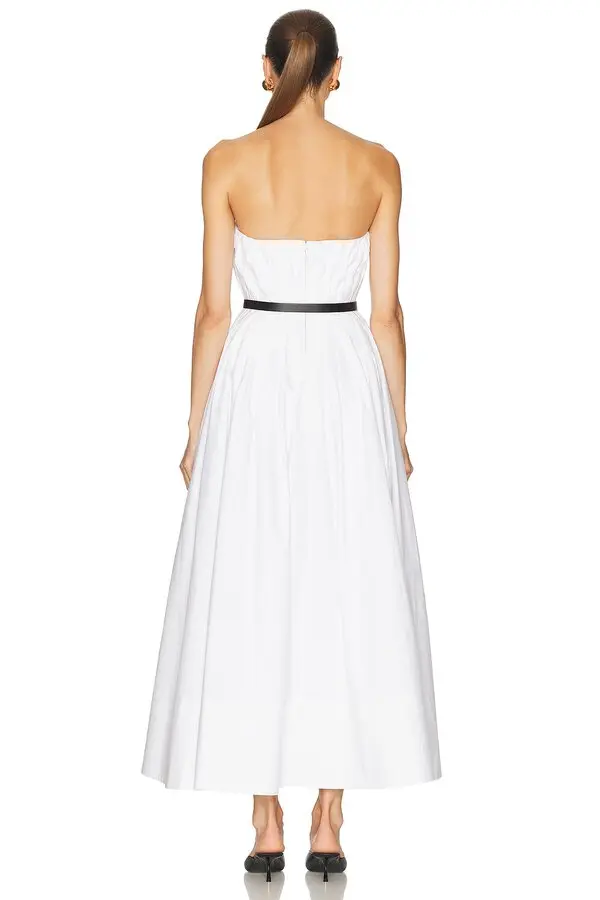 Simkhai Thalia Bustier Midi Dress