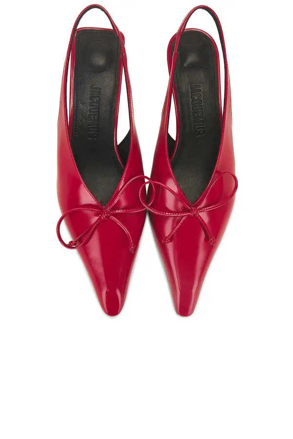 Jacquemus Les Slingbacks Cubisto - Red