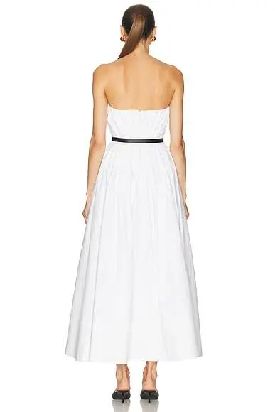 Simkhai Thalia Bustier Midi Dress