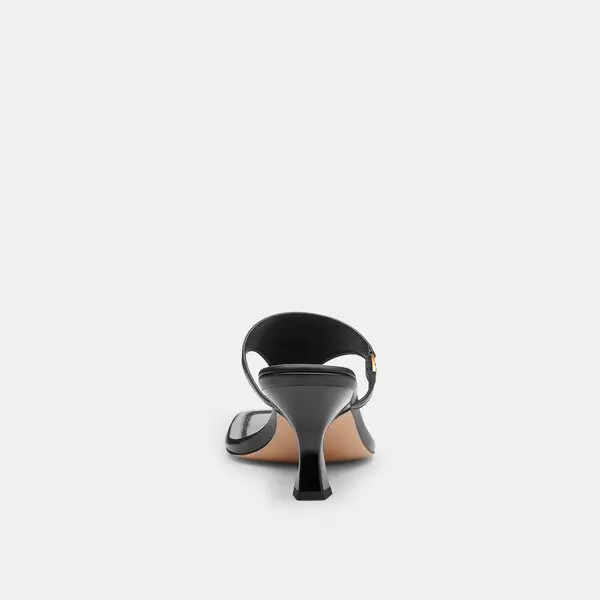 COACH Heritage C Plaque Thong Sandal