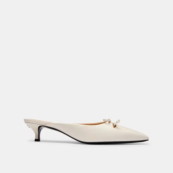 COACH Leather Mules