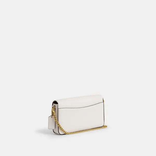 COACH Mila Crossbody Bag With Signature Canvas - Brass/chalk