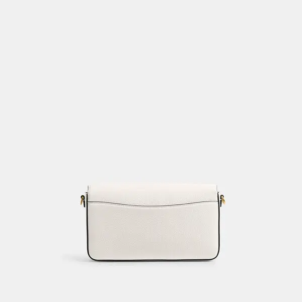 COACH Mila Crossbody Bag With Signature Canvas - Brass/chalk