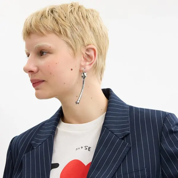 COACH Bone Charm Single Earring