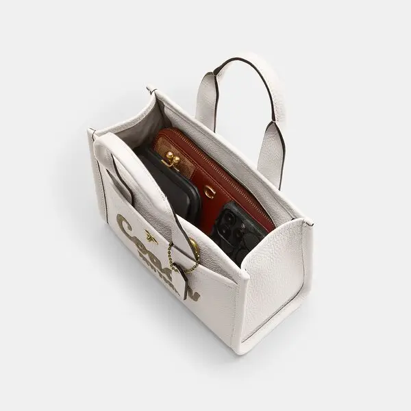 COACH Cargo Tote Bag 26 - Brass/chalk