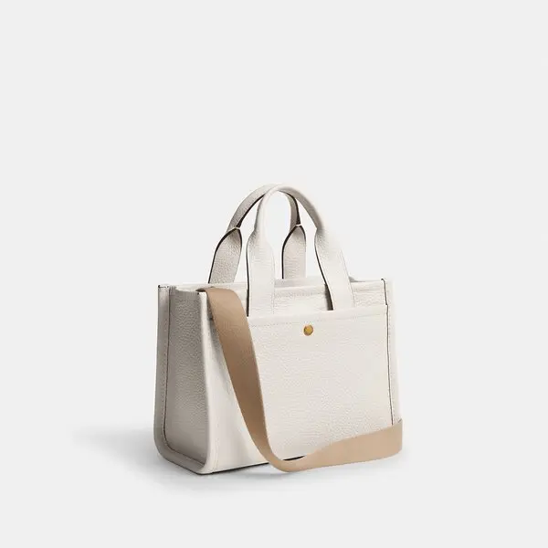 COACH Cargo Tote Bag 26 - Brass/chalk