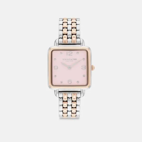 COACH Cass Watch, 28mm - Silver/rosegold