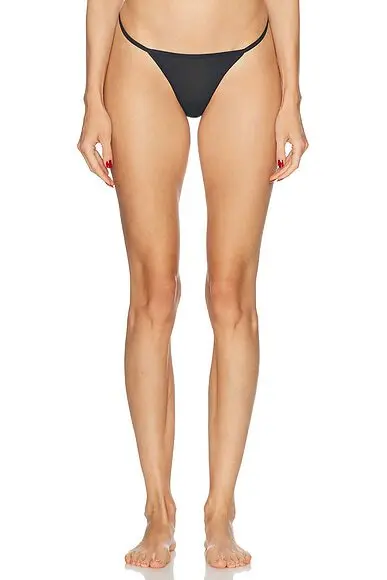 NEGATIVE UNDERWEAR Sieve String Thong - Black